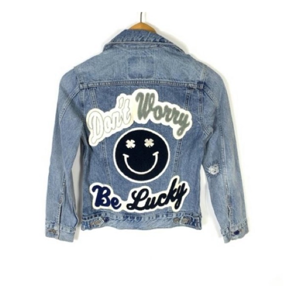 Lucky Brand | Jackets & Coats | Dont Worry Be Lucky Lucky Brand Denim ...